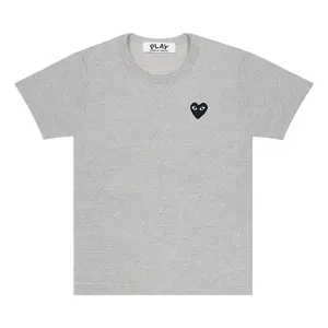 Play Comme Des Garcon Heart T-shirt - Grey