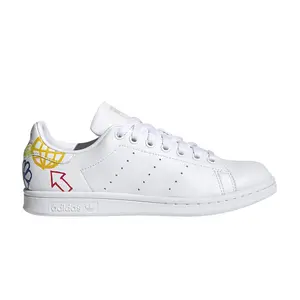 Adidas Stan Smith 'doodle' Sneakers - White
