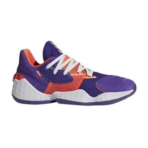 Purple Orange Basketball Shoes For Men