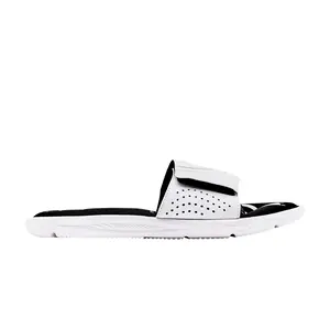 Under Armour Ignite 6 Graphic Strap Slides White