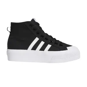 Adidas Nizza Platform Mid Sneakers - Black