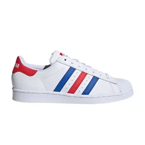 Adidas Americana Vs. Superstar Sneakers - White