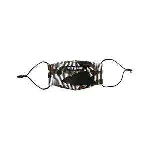 A BATHING APE 1st Camo Stripe Mask - Black
