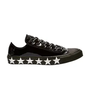 CONVERSE Miley Cyrus Chuck Taylor All Star Low Patent Sneakers - Black