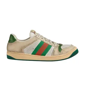 Gucci Screener Distressed Sneakers