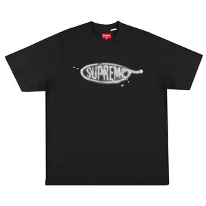 Supreme Ink Blot Short-sleeve Top - Black