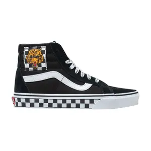 VANS Sk8-hi Reissue Tiger Check Sneakers - Black