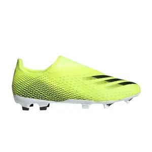 Adidas X Ghosted.3 Laceless Fg - Yellow