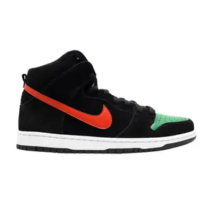 Nike Dunk High Premium Sb Roller Derby Sneakers - Red