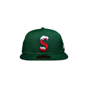 Supreme X New Era S Logo Cap - Green