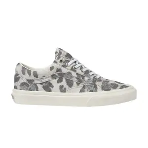 VANS Old Skool Hairy Suede Leopard Sneakers - Grey