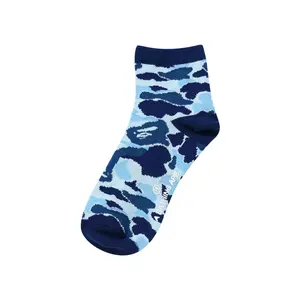 A BATHING APE Camo Ankle Socks - Blue