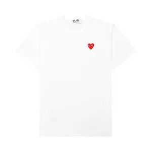 Play Comme Des Garcon Heart T-shirt - White