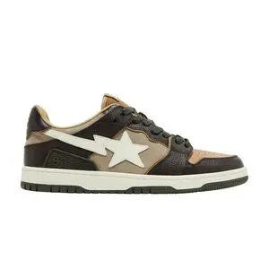 A BATHING APE Sk8 Sta #13 Sneakers - Brown