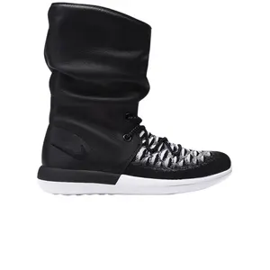 Nike Roshe 2 Flyknit Hi Sneakerboot - Black