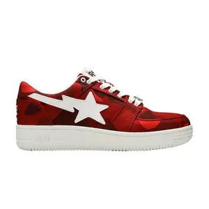 A BATHING APE Sta M2 Low Sneakers - Red