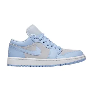 JORDAN 1 Low 'aluminum' Sneakers - Grey