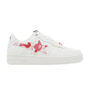 A BATHING APE Sta 'abc Camo' Sneakers - White
