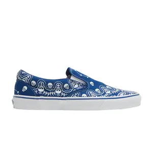 VANS Vans Classic Slip-On Bandana Blue