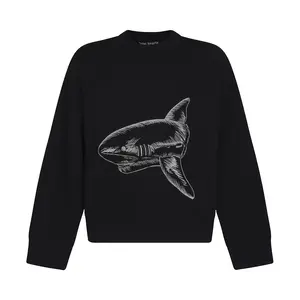 Palm Angels Split Shark Crewneck