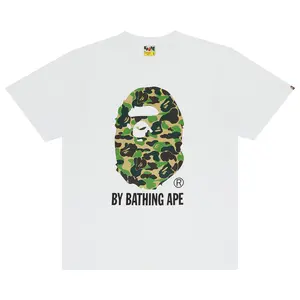 A BATHING APE Abc Camo Bathing Tee - White