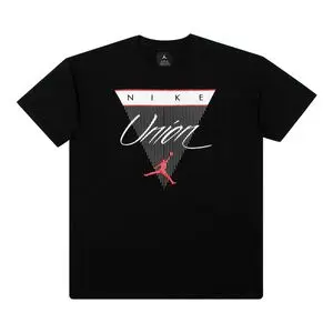 JORDAN X Union Nrg Vault Flight Triangle Tee - Black