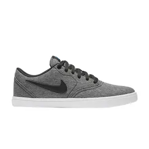 Nike Check Solarsoft Canvas Sb Sneakers - Black