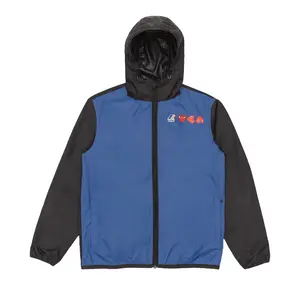 Play Comme Des Garcon K-way Full Zip Hoodie - Blue