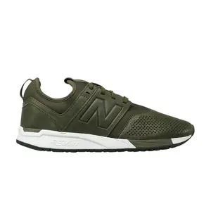 NEW BALANCE 247 Leather Sneakers - Green