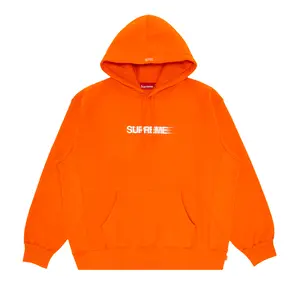 Supreme Motion Logo Hooded Sweatshirt - Orange