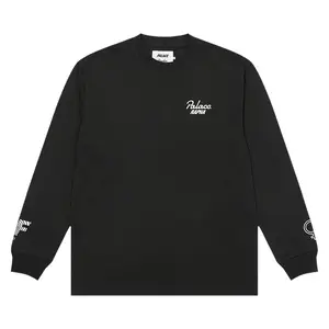 PALACE X Rapha Ef Education First Long-sleeve T-shirt - Black