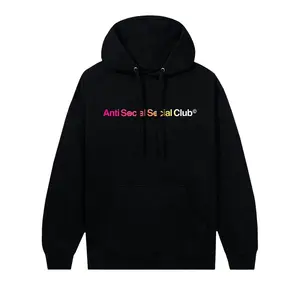 ANTI SOCIAL SOCIAL CLUB Imprint Hoodie - Black