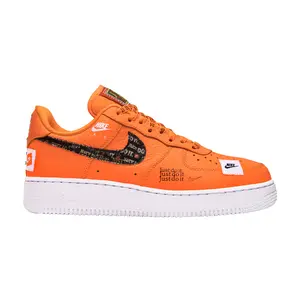 Nike Force 1 Low 'just Do It' Sneakers - Orange