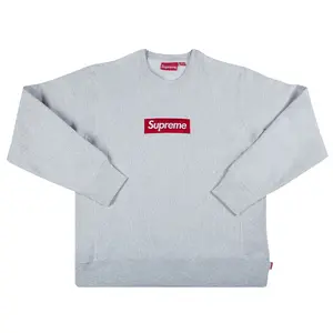 Supreme Box Logo Crewneck - Grey
