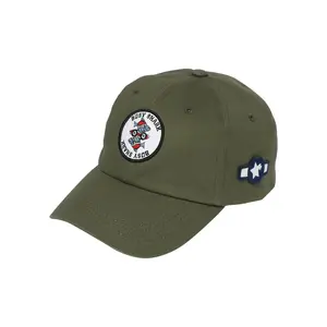 A BATHING APE Busy Shark Panel Cap - Green