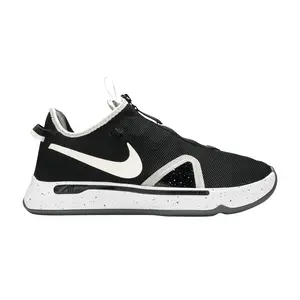Nike Pg 4 Team Platinum Sneakers - Black