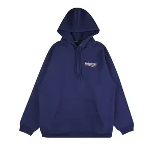 Balenciaga Political Campaign Hoodie - Blue