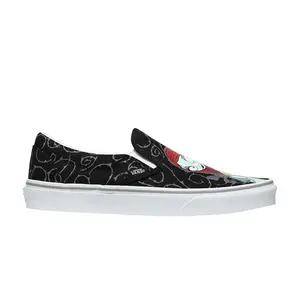 VANS The Nightmare Before Christmas X Classic Slip-on 'jack & Sally - Black