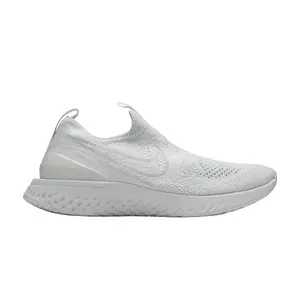 Nike Epic Phantom React Flyknit Sneakers - White
