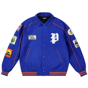 PALACE Patches Cotton Bomber - Blue