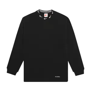 Nike X Stussy Nrg Br Long-sleeve Knit Top - Black