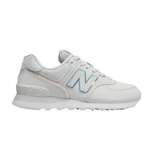 NEW BALANCE 574 Iridescent Sneakers - White