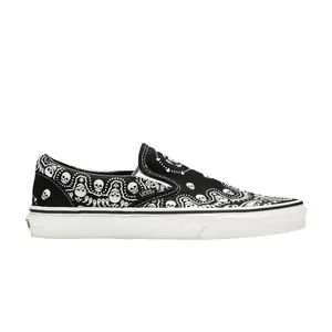 VANS Classic Slip-on Bandana - Black