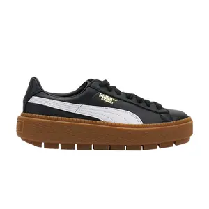 PUMA Platform Trace L Gum Sneakers - Black
