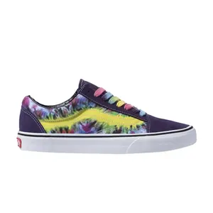 VANS Old Skool 'tie Dye' Sneakers - Purple