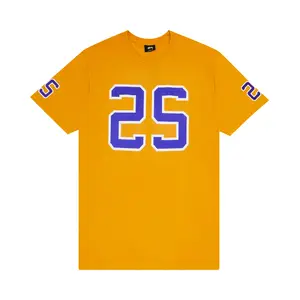 StÜssy Jersey Tee 'mustard