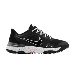 Nike Alpha Huarache Elite 3 Turf Sneakers - Black