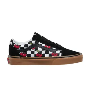 VANS Old Skool Cherry Checker Sneakers - Black