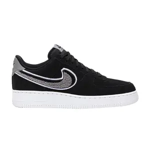 Nike Air Force 1 '07 Lv8 'chenille Swoosh' Sneakers - Black