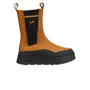 PUMA Mayze Stack Chelsea Boot - Brown